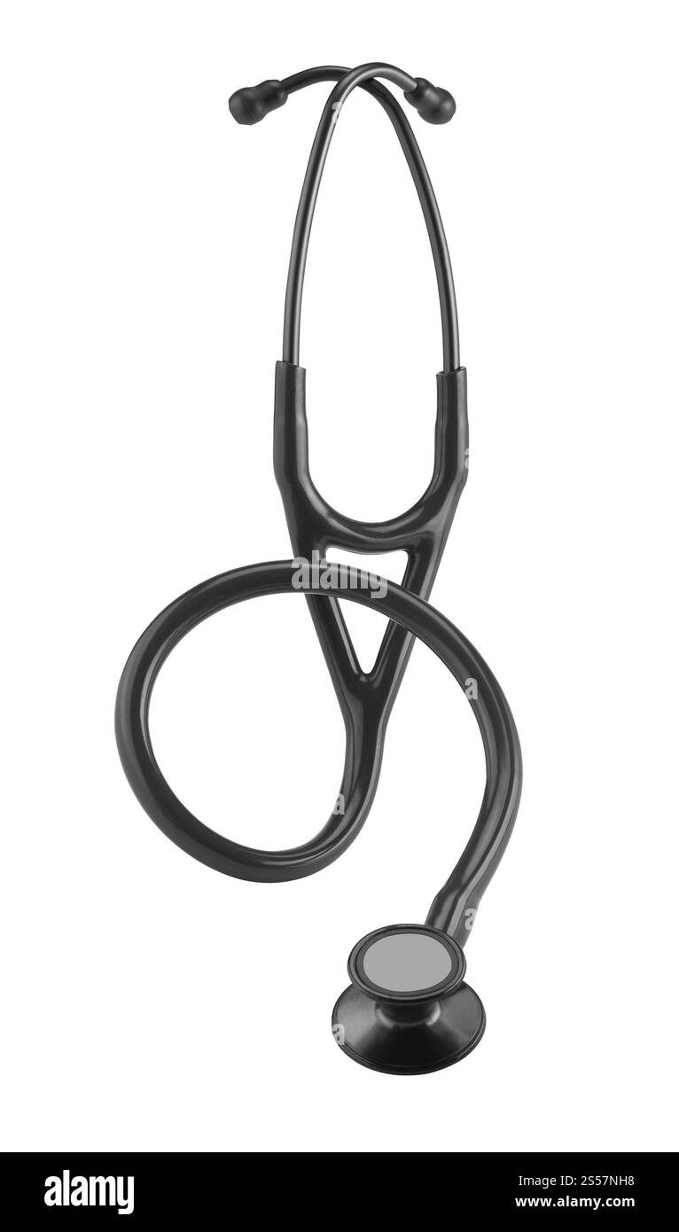 Doctors stethoscope isolated on white background. Doctors stethoscope ...