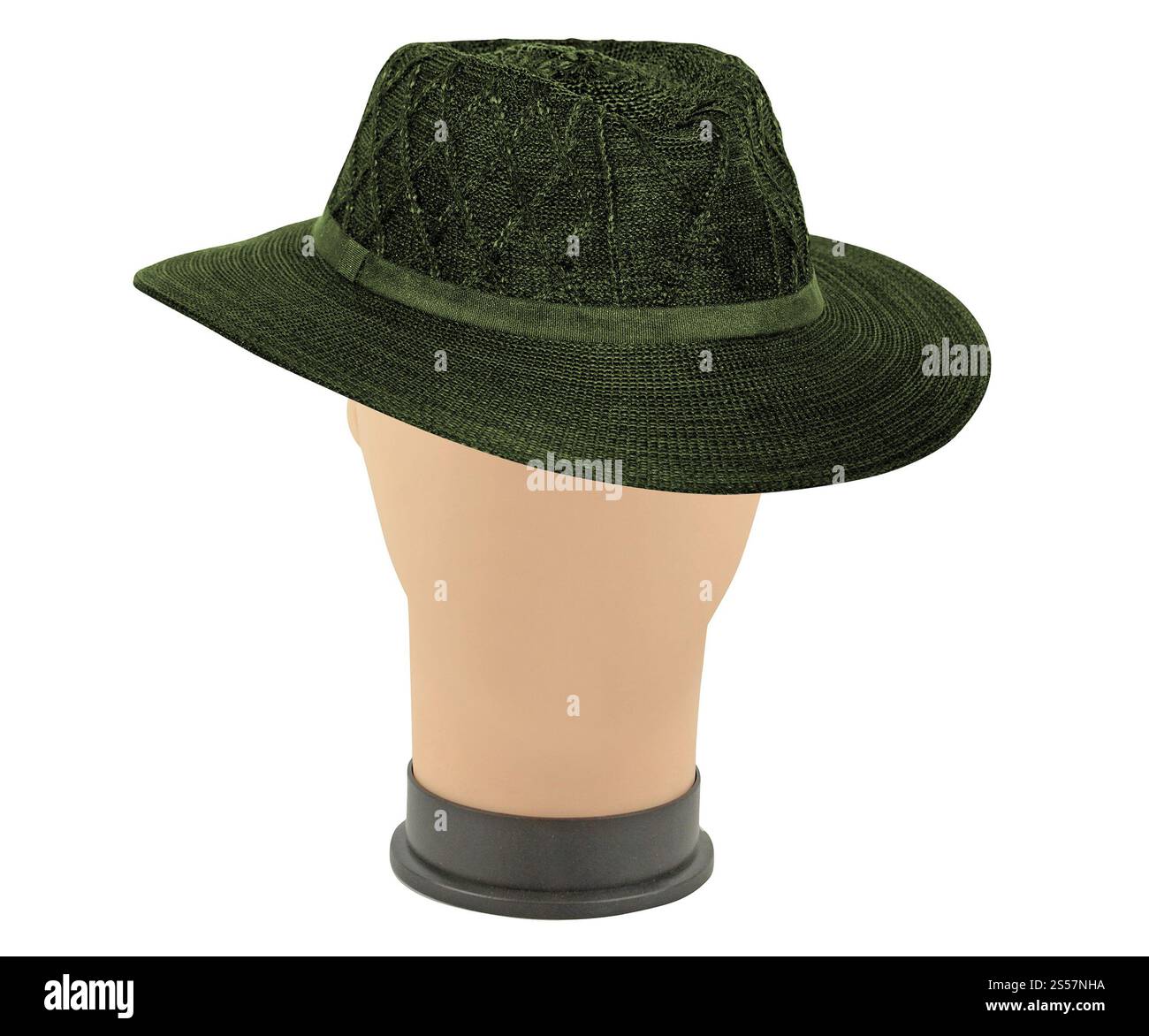 hat on manik isolated on white background. hat on manik Stock Photo - Alamy