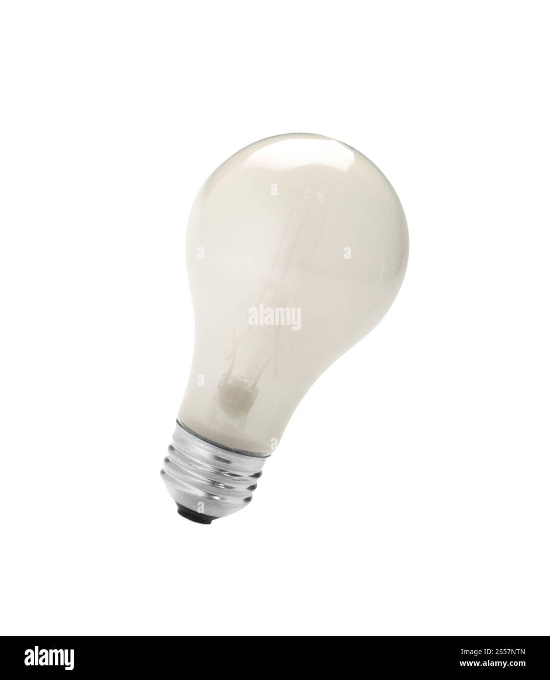 Light bulb isolated on white. Light bulb isolated Stock Photo - Alamy