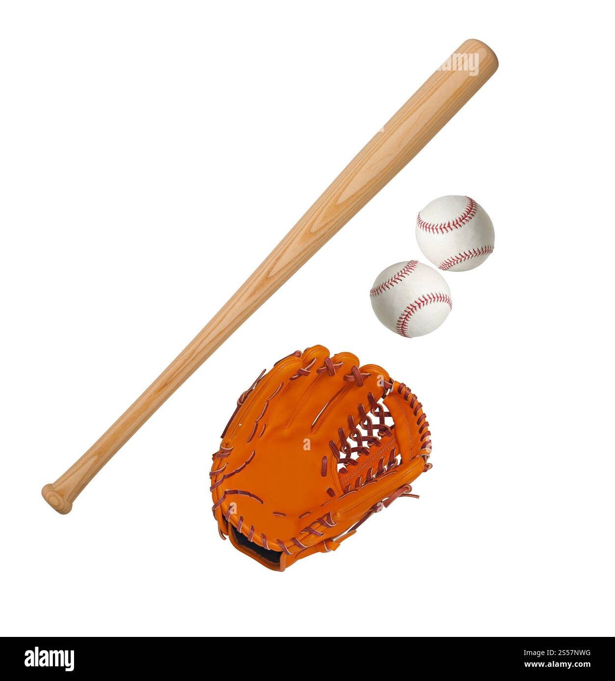 baseball theme isolated on white background. baseball theme Stock Photo ...