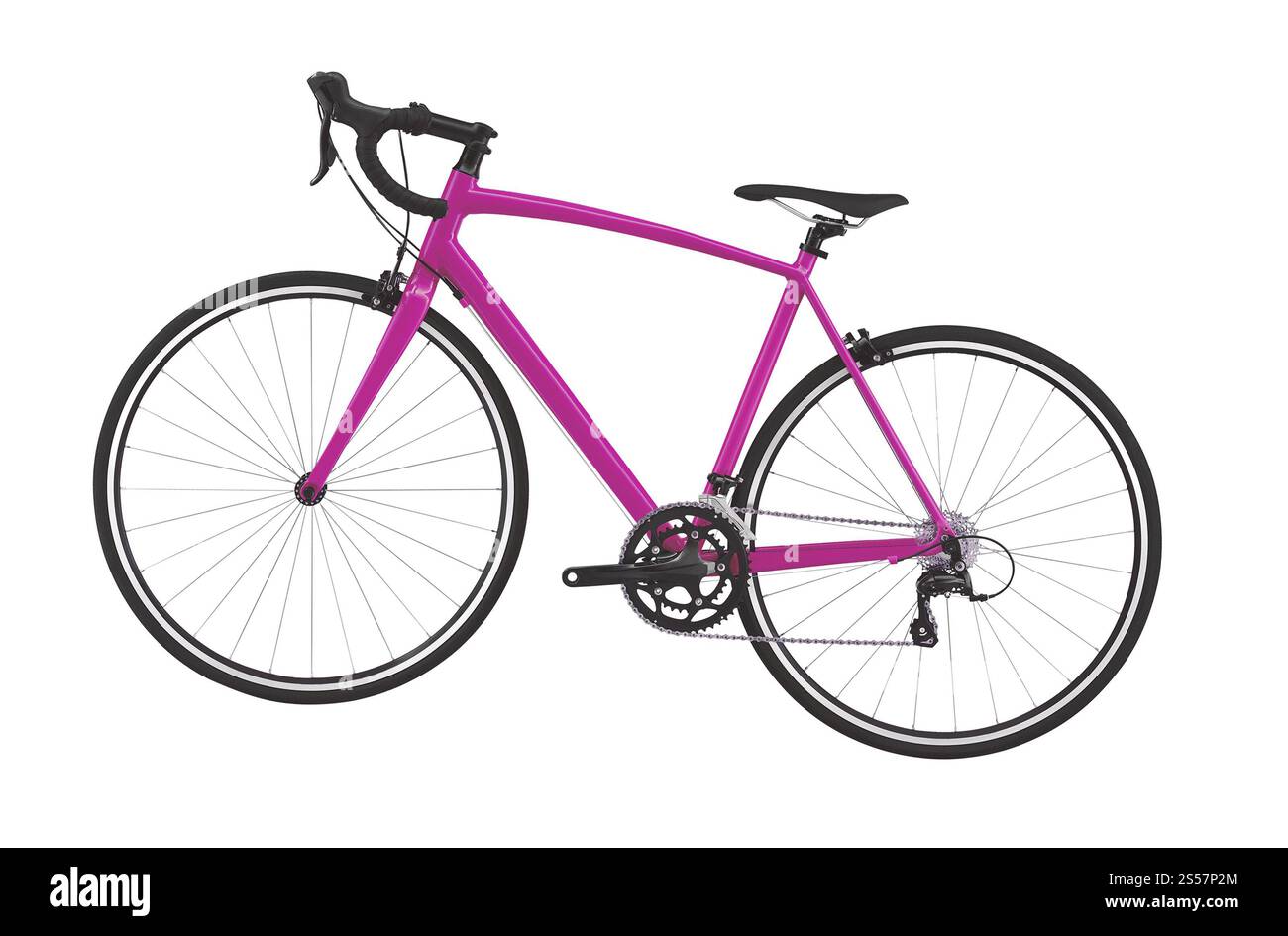 race road bike isolated on white background. race road bike isolated ...