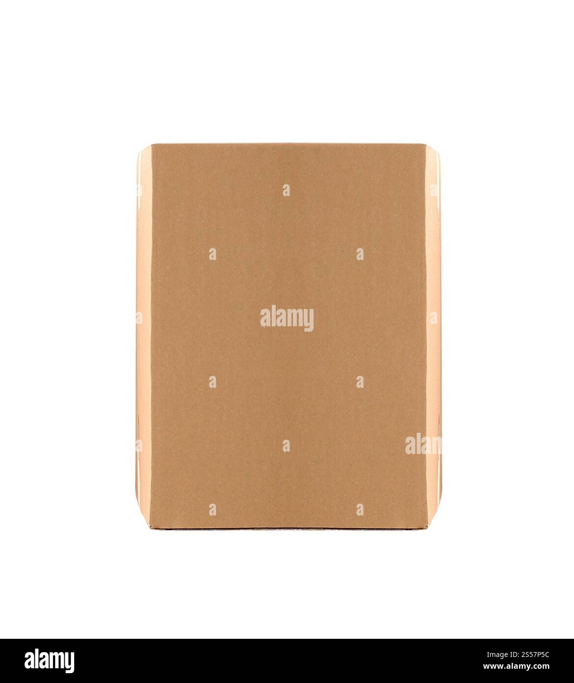 simple brown carton box isolated on white background. simple brown ...