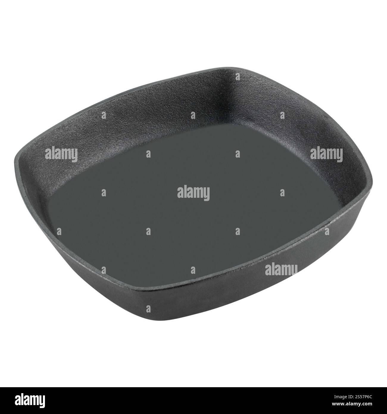 Iron frying pan isolated on white background. Iron frying pan isolated ...