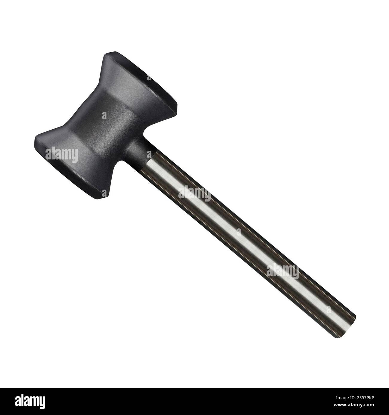 Meat hammer isolated on white background. Meat hammer on White Stock ...