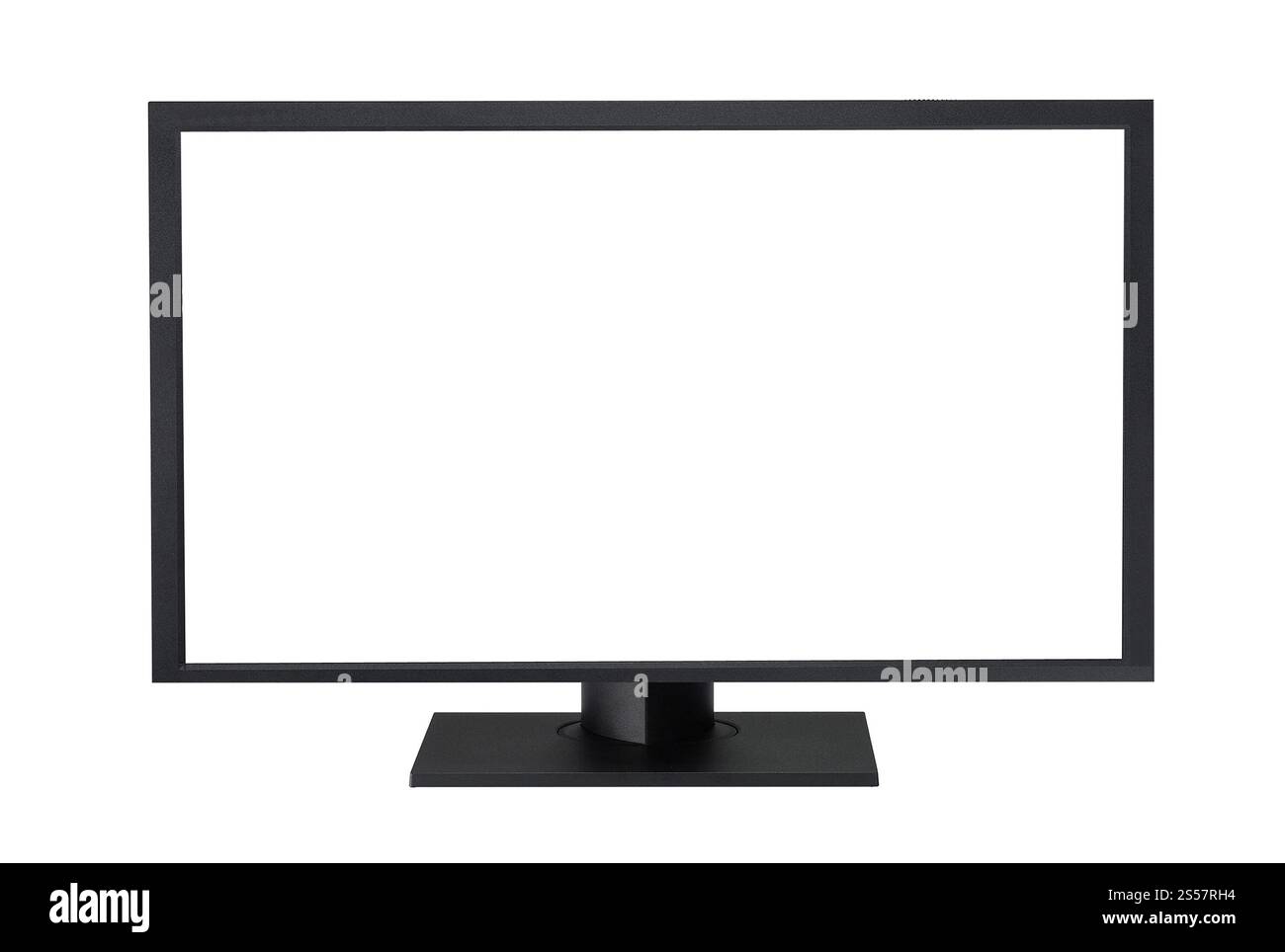 Monitor isolated on white background. Monitor isolated Stock Photo - Alamy