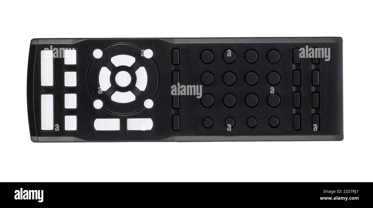 Remote control isolated on white background. Remote control isolated ...