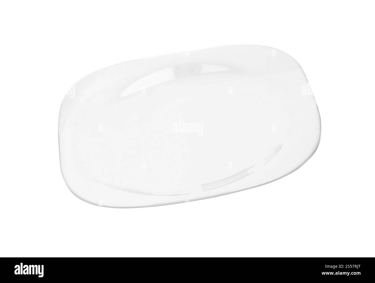 White plate isolated on white background. White plate isolated Stock ...