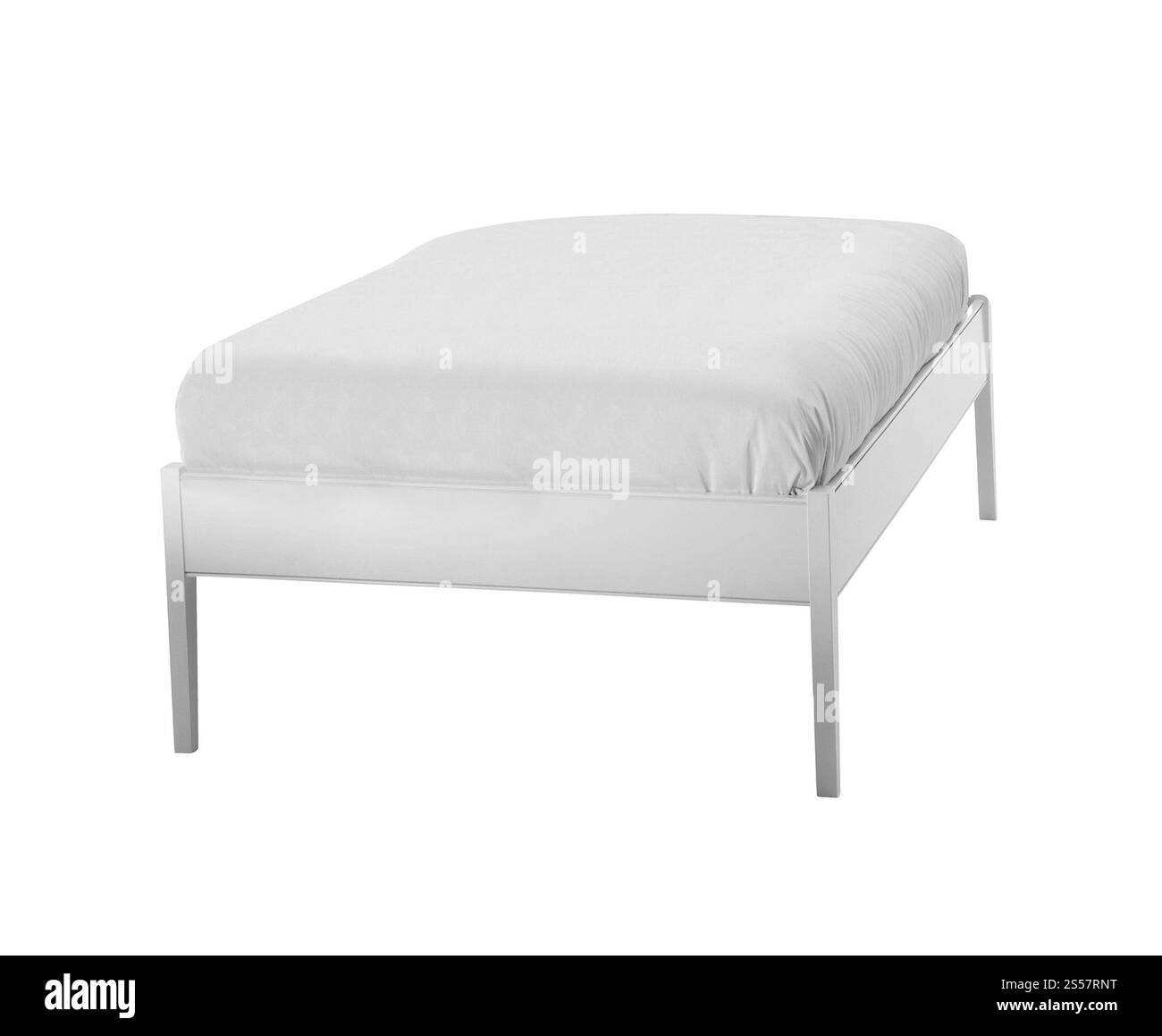 bed isolated on white background. bed isolated Stock Photo - Alamy
