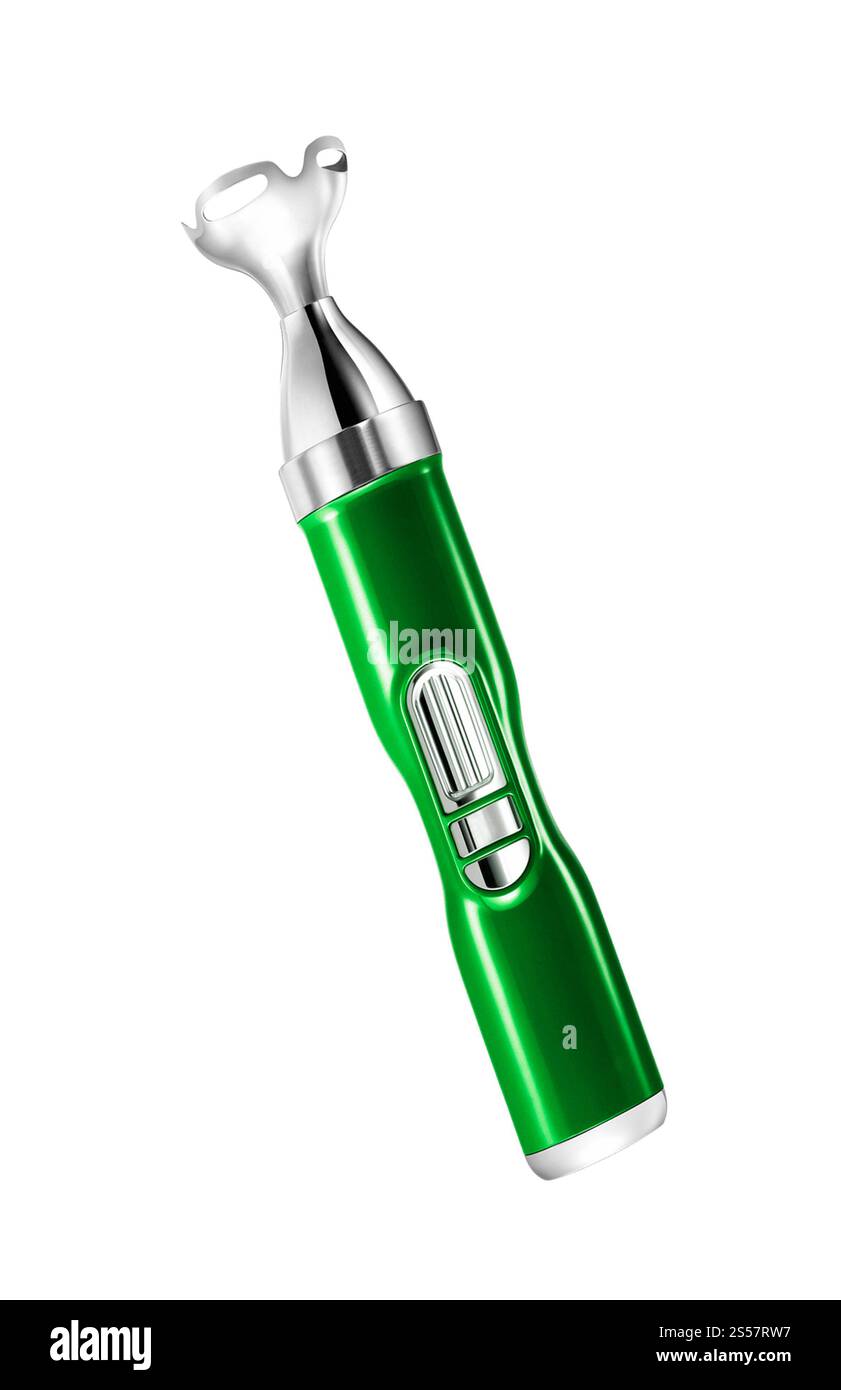 Compact Green blender isolated on white background. Compact Green ...