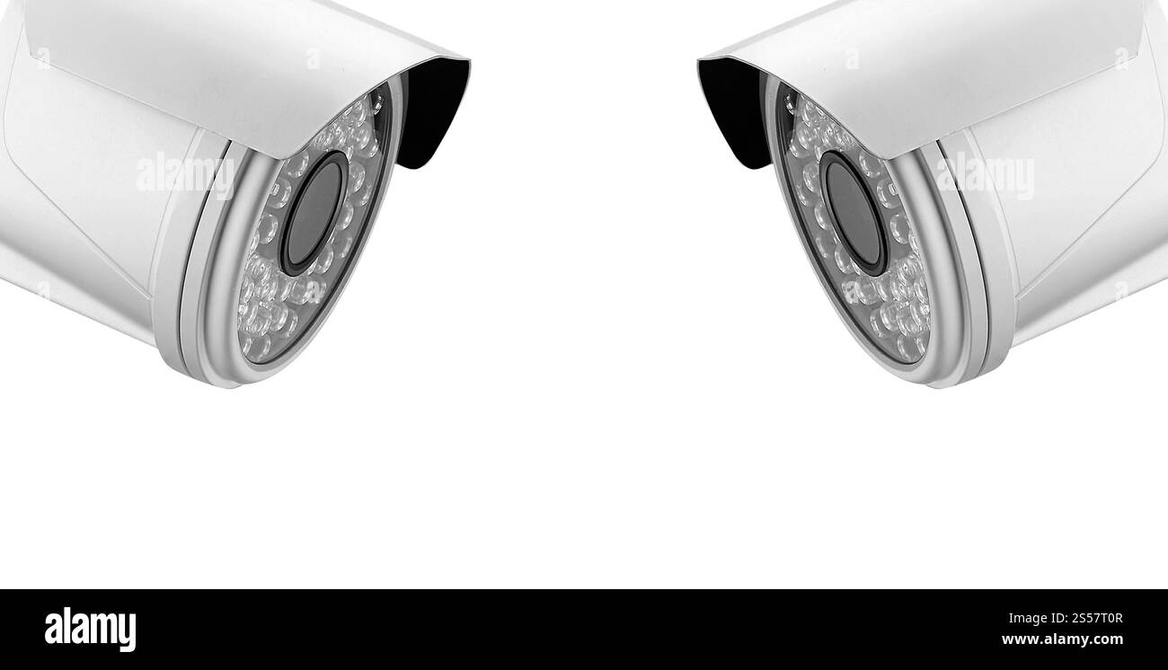 spy camera on white background. spy camera Stock Photo - Alamy