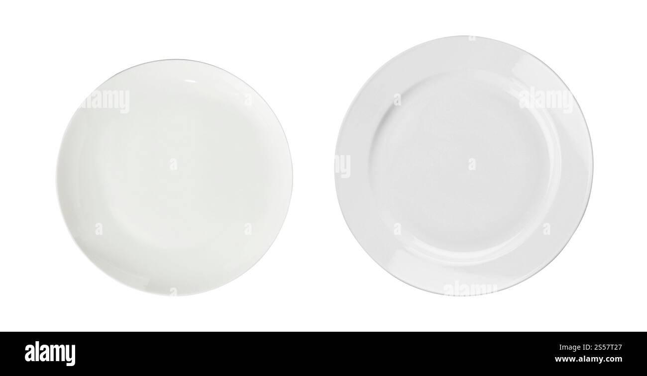 Clean Plates isolated on white background. Clean Plates isolated Stock ...