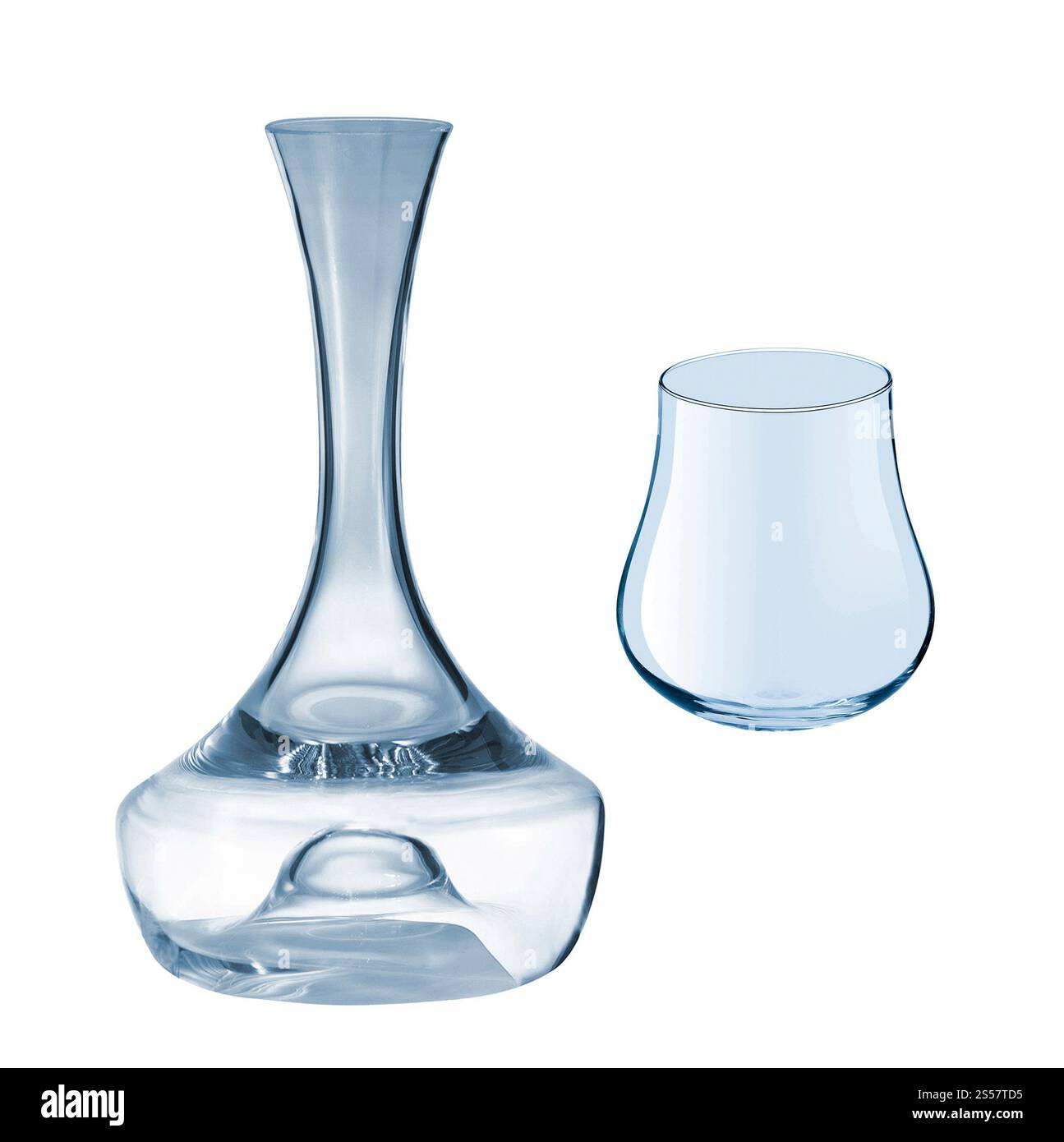 Glass jug of water isolated on white background. Glass jug of water ...