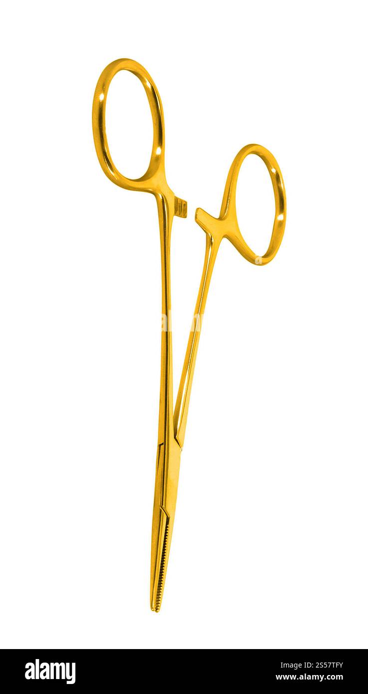 golden scissors isolated on white background. golden scissors isolated ...