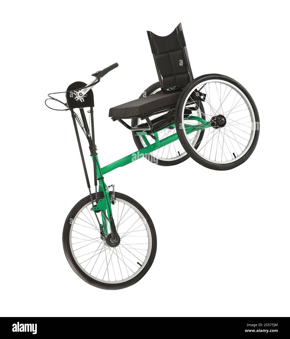 Tricycle isolated on white background Stock Photo - Alamy