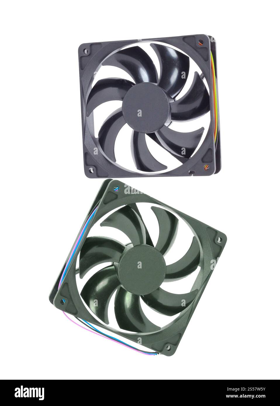 computer cooler isolated on white background. computer cooler isolated ...