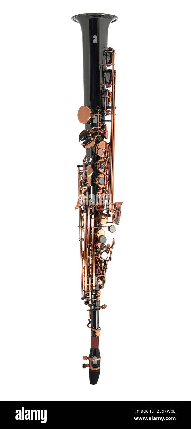 Clarinet isolated on a white background. Clarinet isolated Stock Photo ...