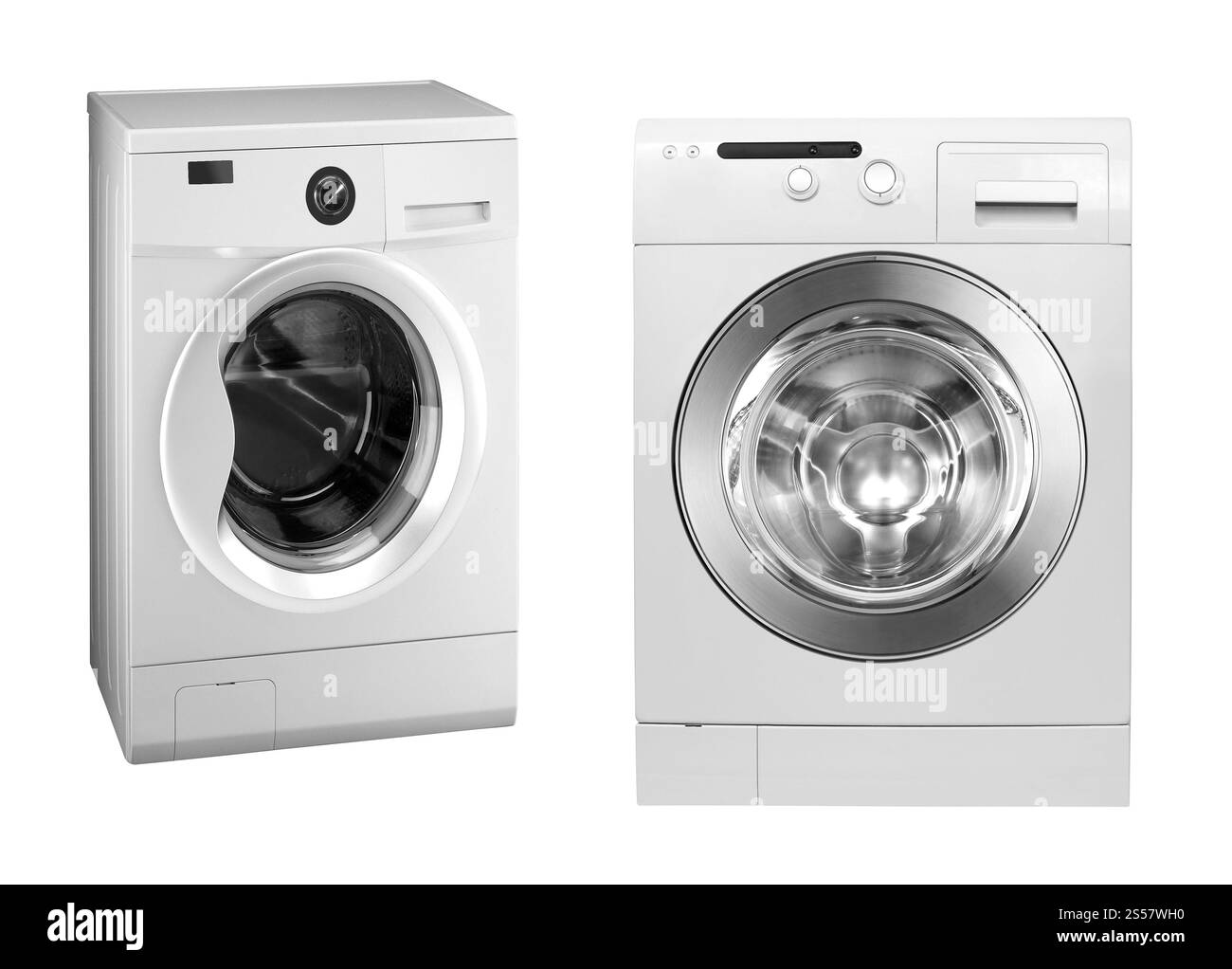 washing machines isolated on white background. washing machines ...
