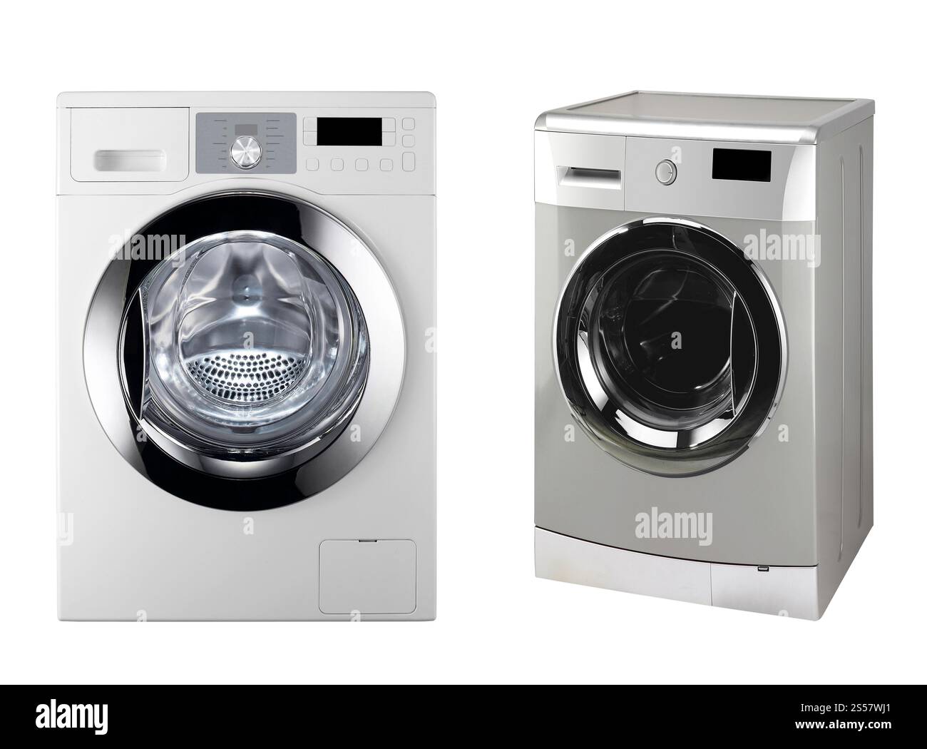 washing machines isolated on white background. washing machines ...