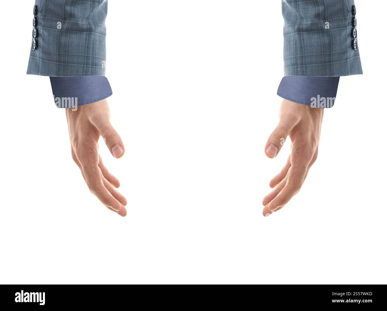 two hands isolated on white background. two hands isolated Stock Photo ...