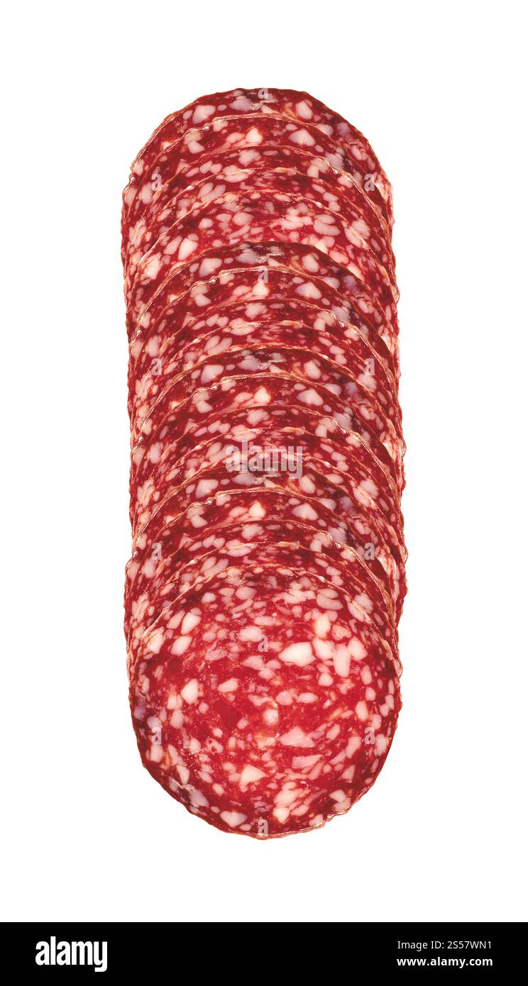 Ham salami bacon on Cut Out Stock Images & Pictures - Alamy