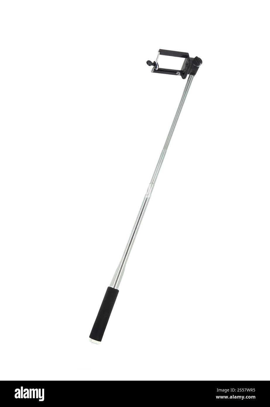 modern selfie stick isolated on white background. modern selfie stick ...