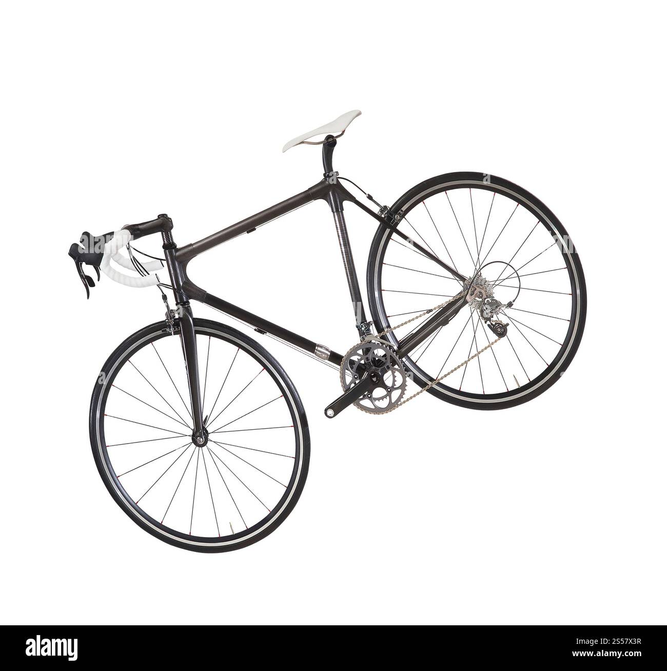 race road bike isolated on white background. race road bike isolated ...