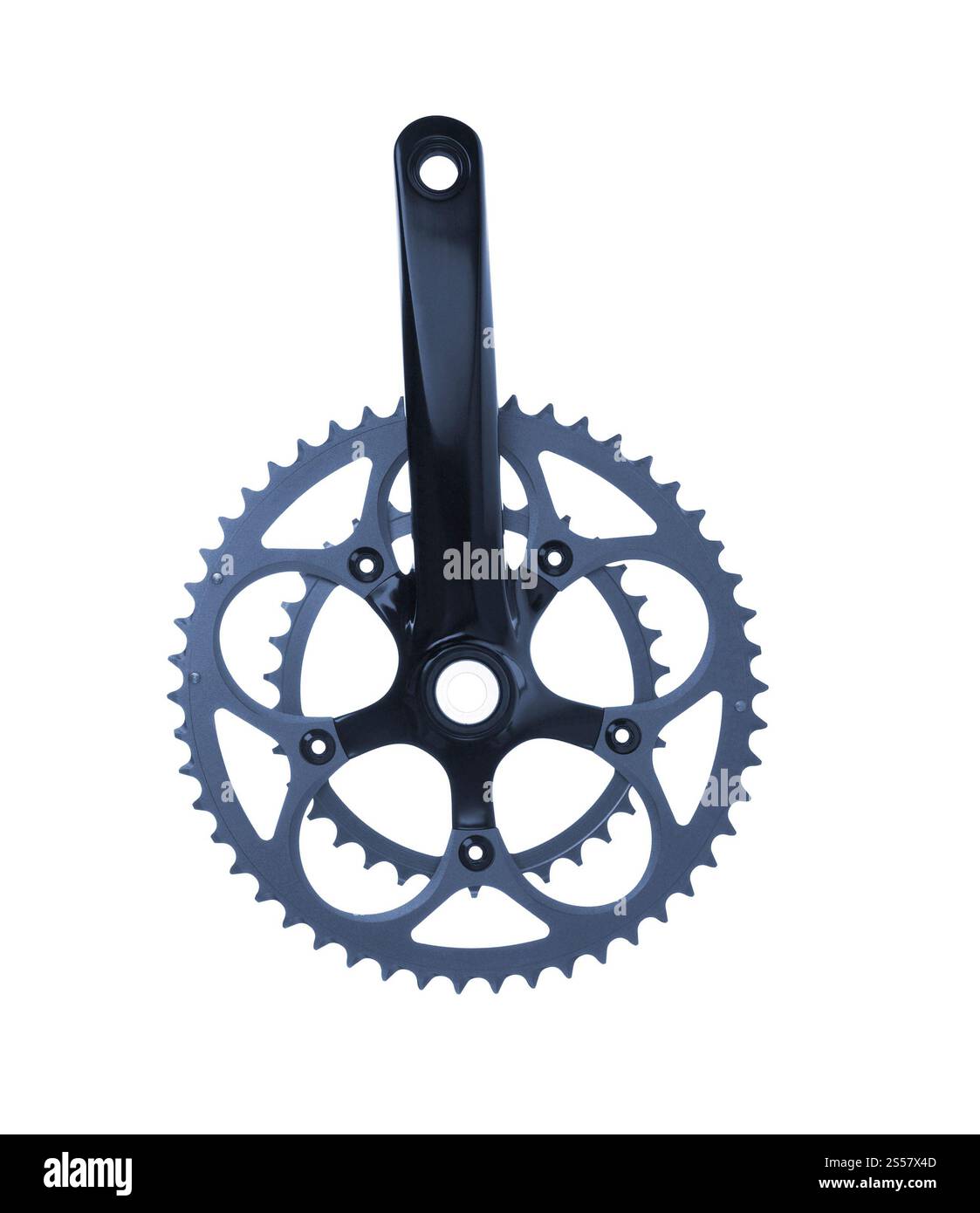 Crank set isolated on white background. Crank set isolated Stock Photo ...