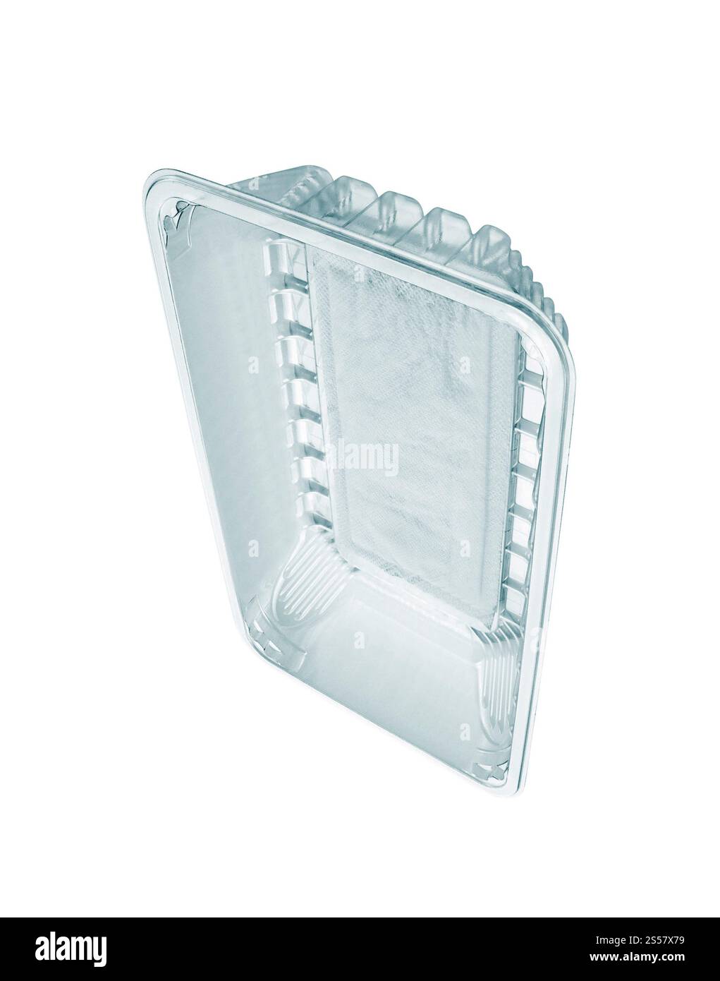 Plastic food package isolated on white background Stock Photo - Alamy