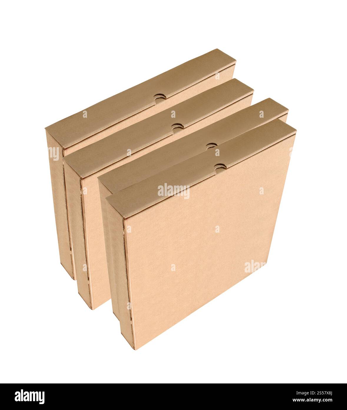 Stack empty pizza boxes Cut Out Stock Images & Pictures - Alamy