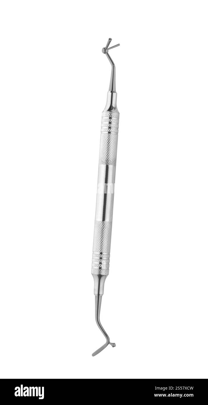 dentist probe isolated on white Stock Photo - Alamy