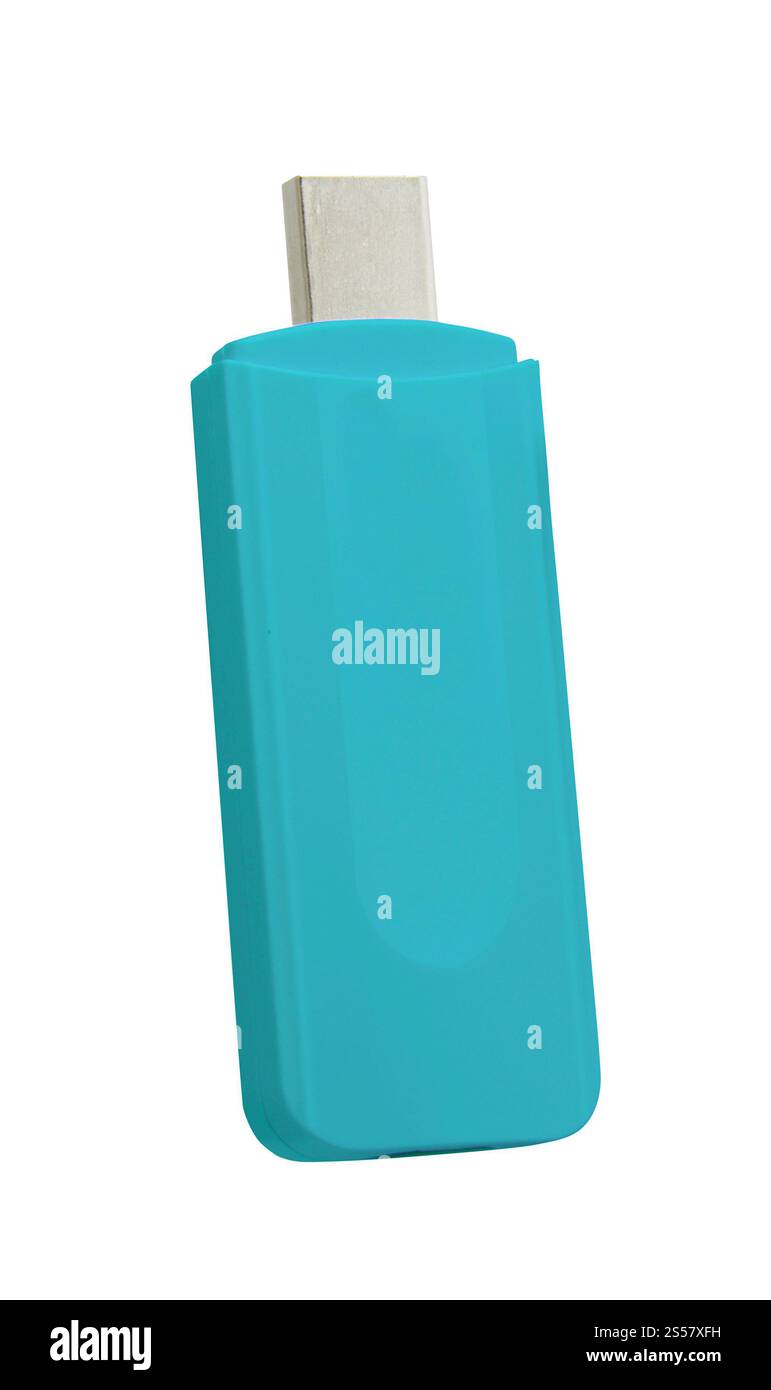 Close up blue usb Cut Out Stock Images & Pictures - Alamy