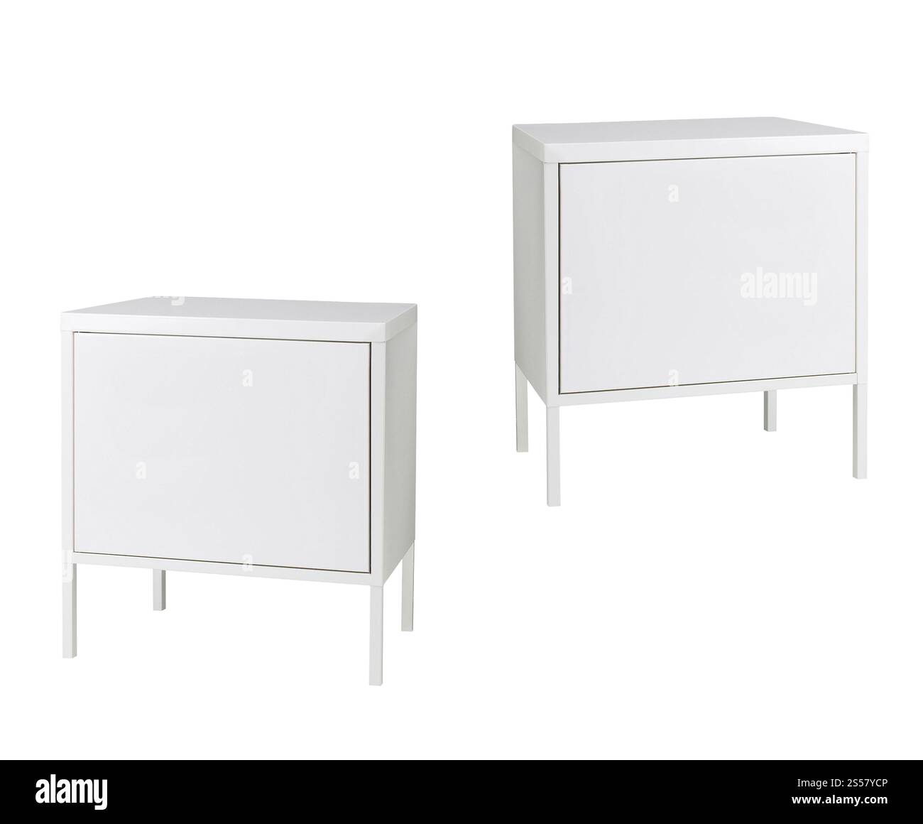 White stands hi-res stock photography and images - Alamy