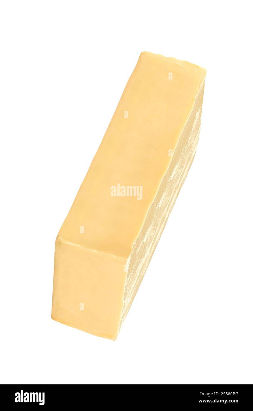 Butter bar isolated on white background Stock Photo - Alamy