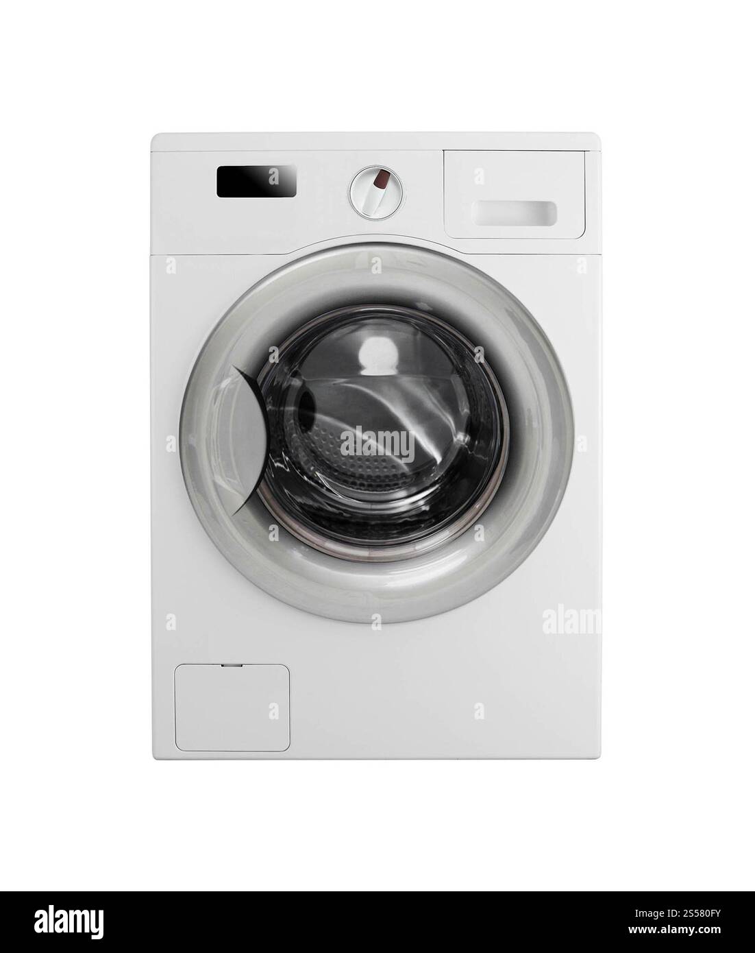 Washing machine isolated on white background. Washing machine Stock ...