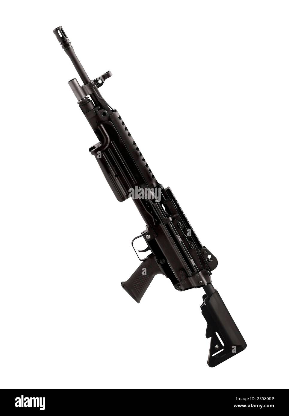 M60 machine gun isolated on white Stock Photo - Alamy