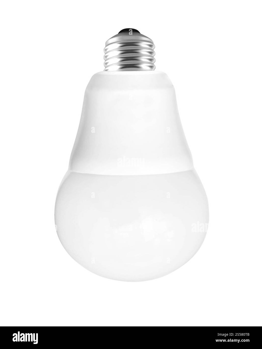 LED light bulb isolated on white background Stock Photo - Alamy