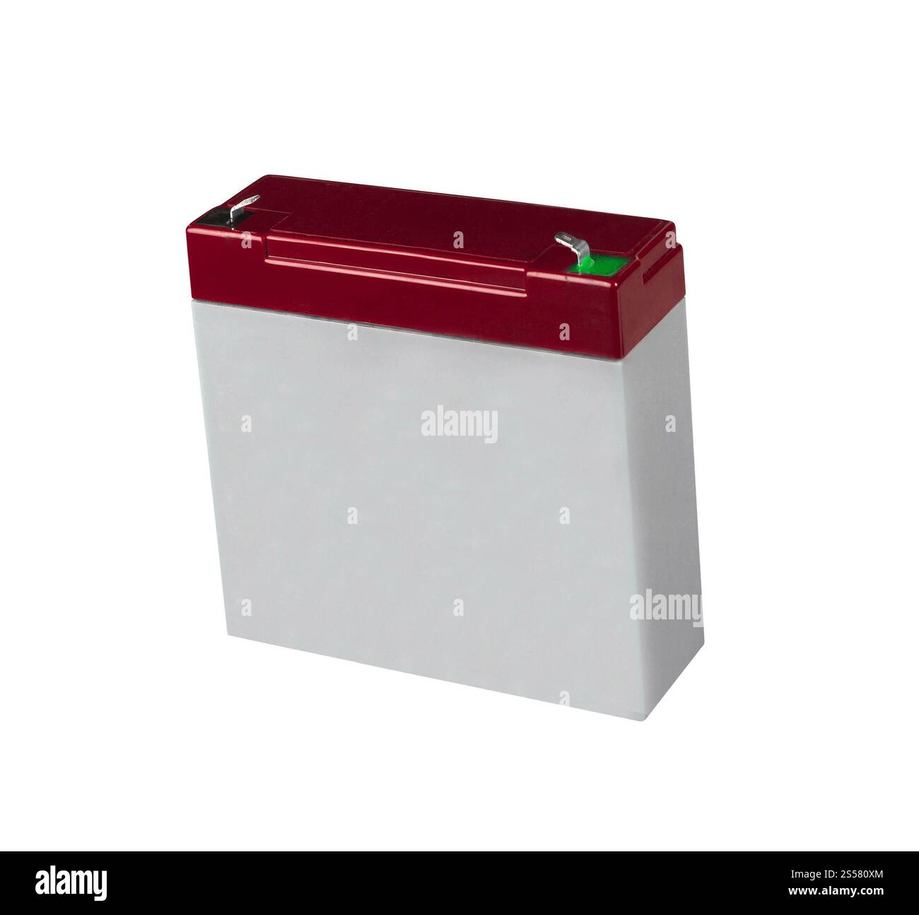 Single red battery on Cut Out Stock Images & Pictures - Alamy