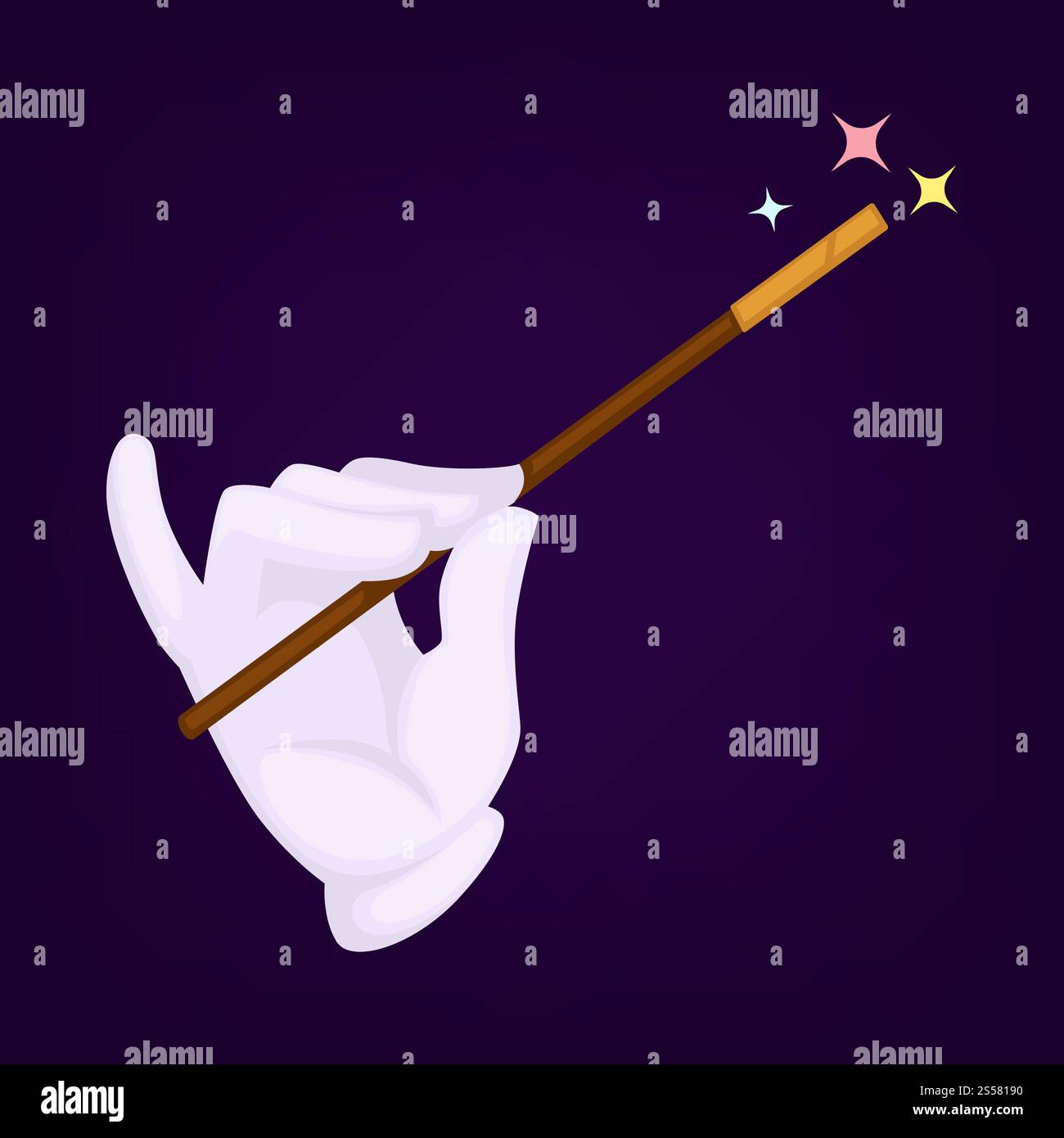 Magicians wand hi-res stock photography and images - Alamy