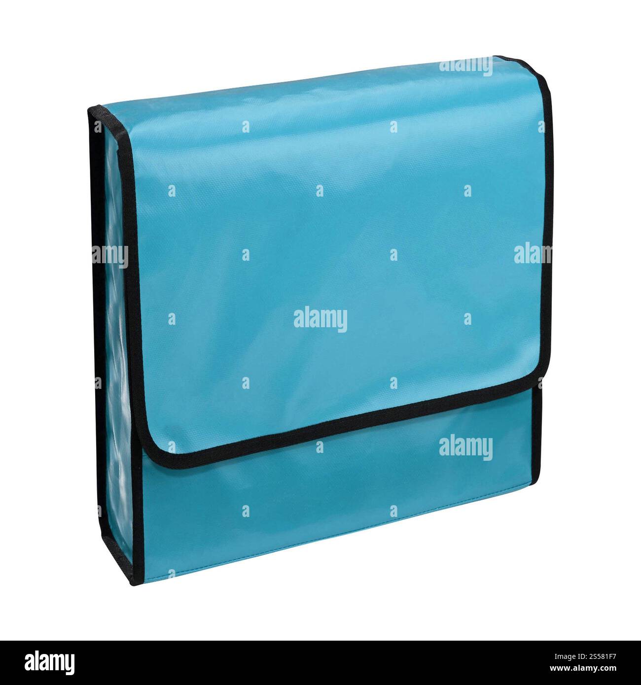 Blue pencil-case isolated on a white. Blue pencil-case isolated Stock ...