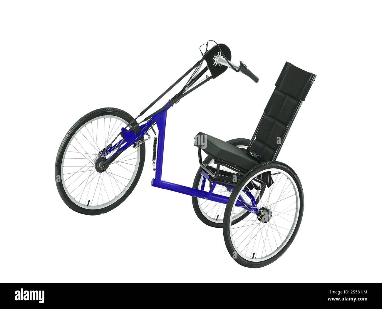 rickshaw isolated on white background Stock Photo - Alamy