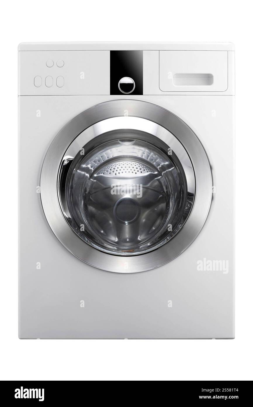 washing machine isolated on white background. washing machine isolated ...
