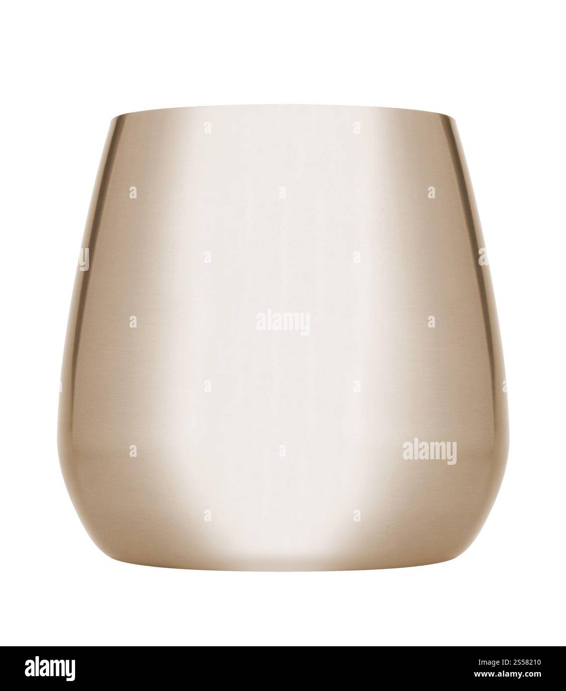 Metallic bucket isolated on white background. Metallic bucket Stock ...