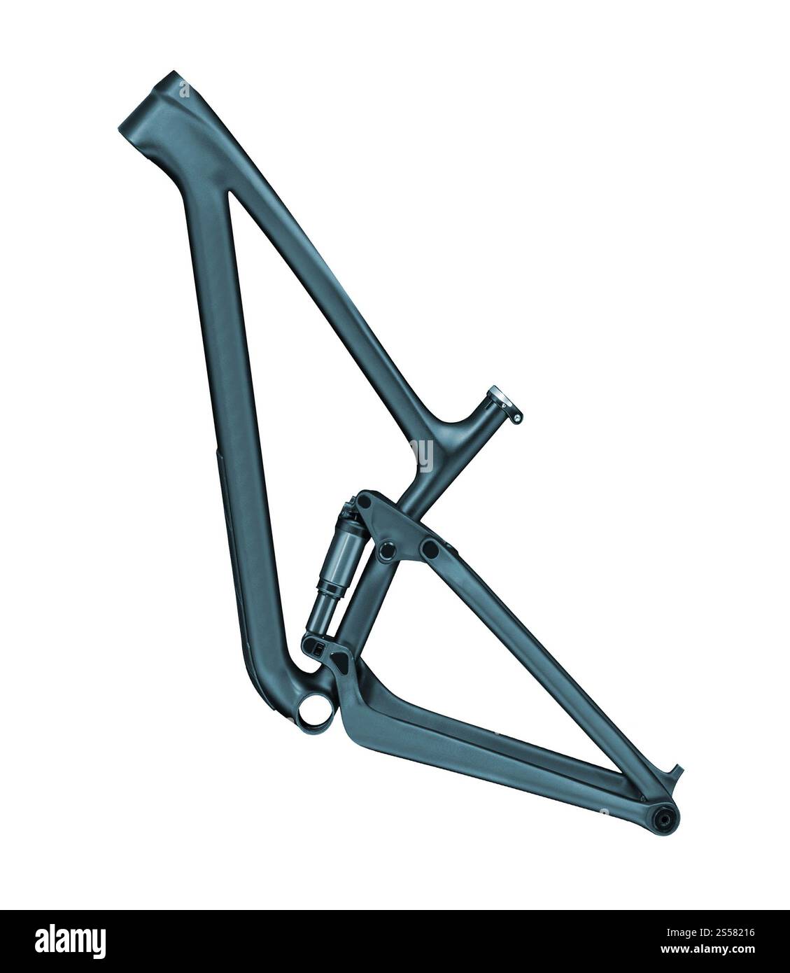 Bicycle frame isolated on white. Bicycle frame Stock Photo - Alamy