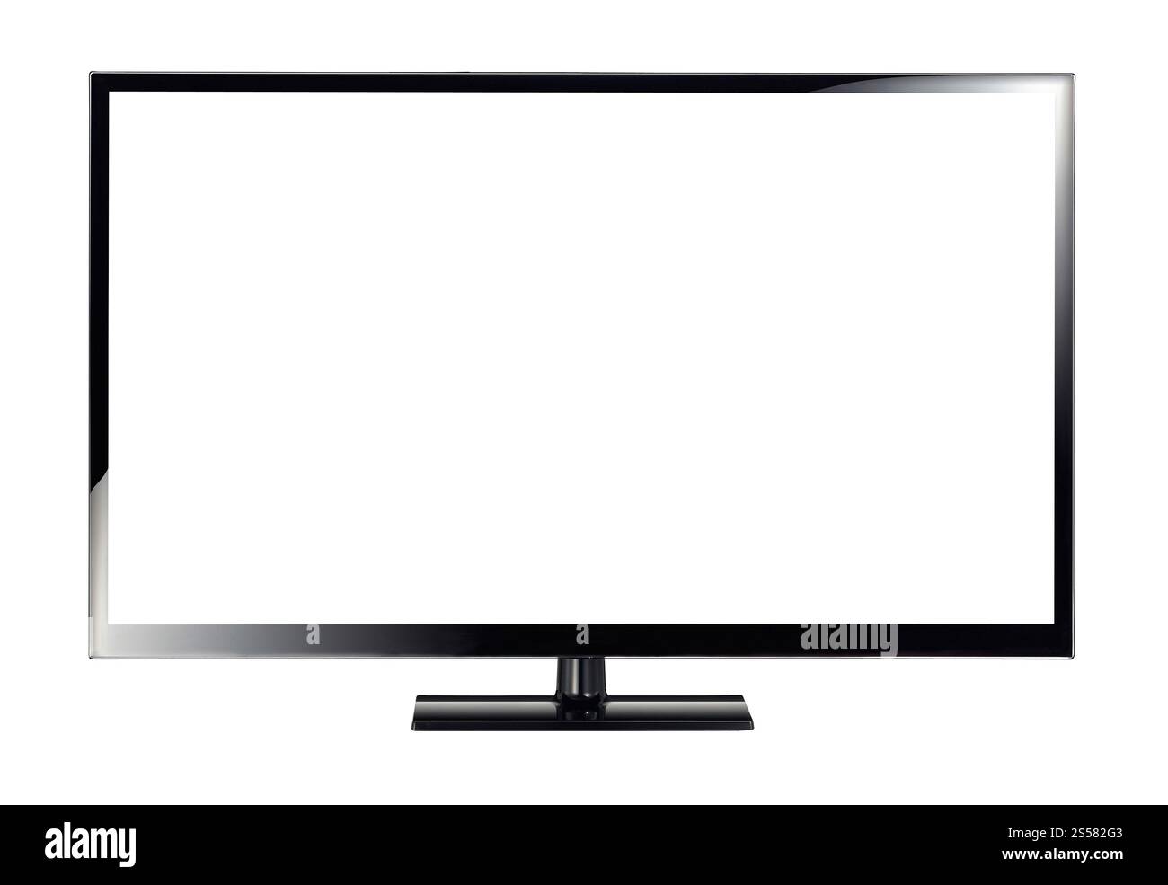 Monitor on white background. Monitor isolated Stock Photo - Alamy