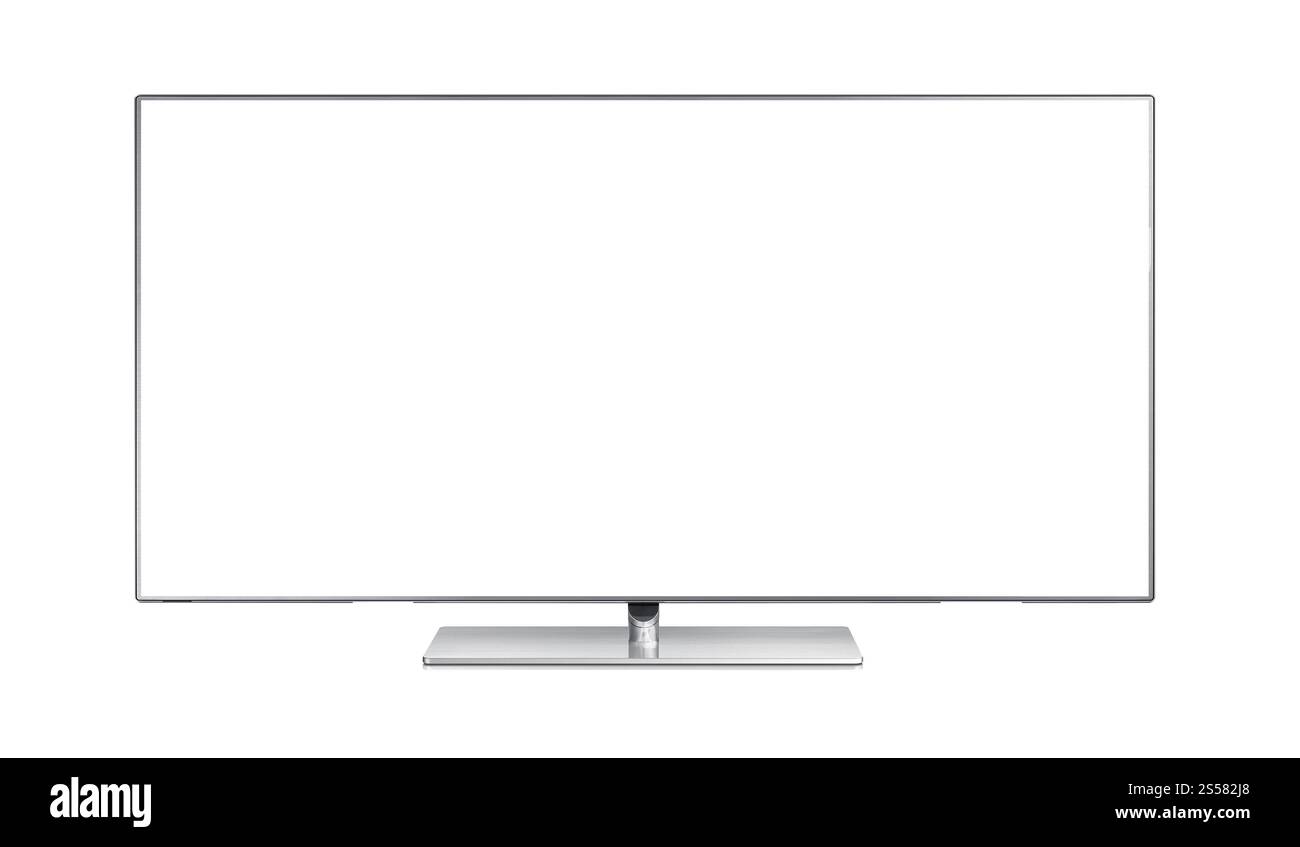 Monitor isolated on white background. Monitor isolated Stock Photo - Alamy