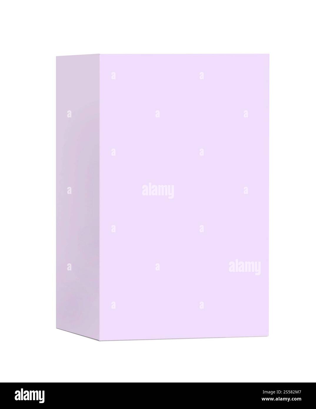 Box isolated on white background. Box isolated Stock Photo - Alamy