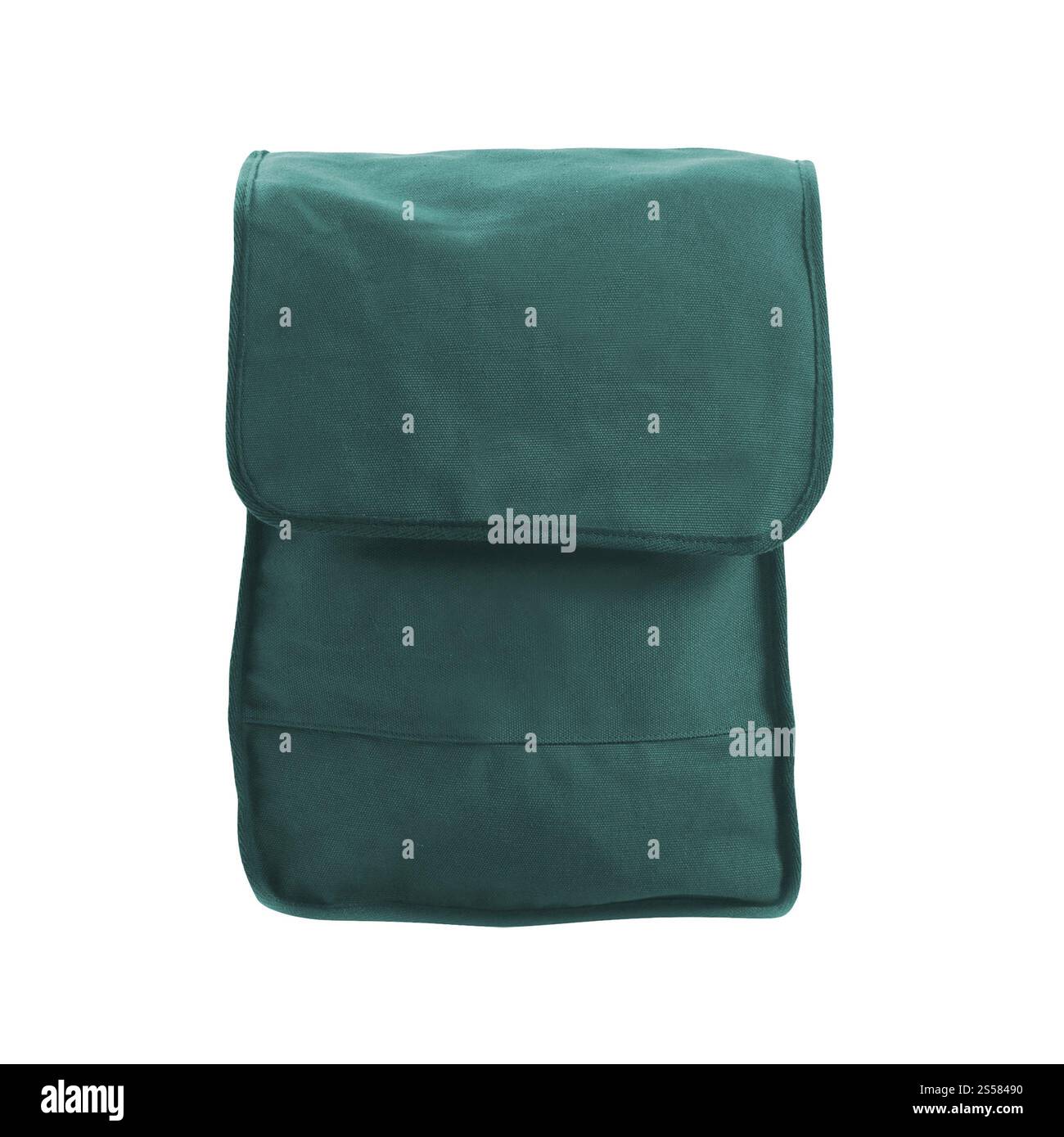 blue pocket bag on white background Stock Photo - Alamy