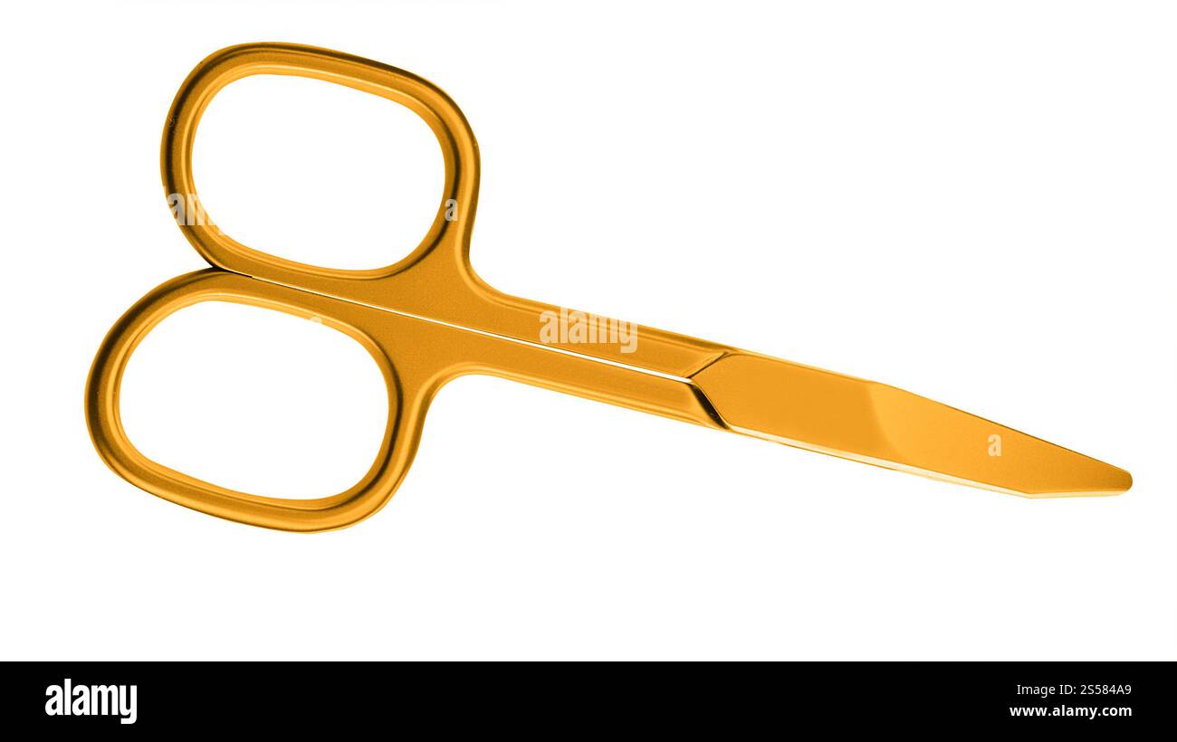 Stylist scissors Cut Out Stock Images & Pictures - Alamy