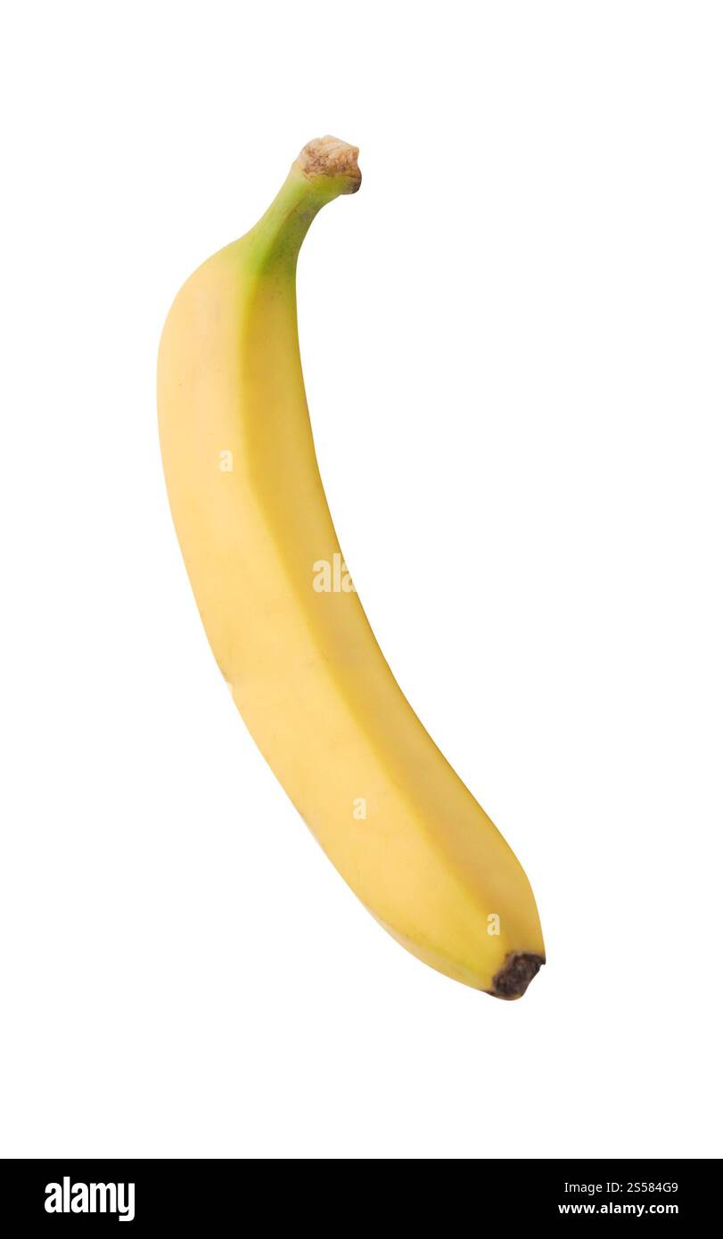 Single banana isolated Stock Photo - Alamy