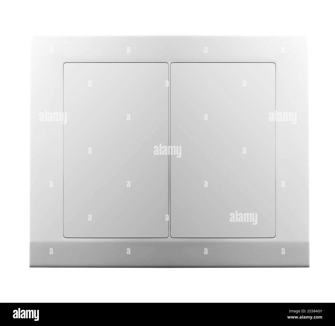 Light switch isolated Stock Photo - Alamy